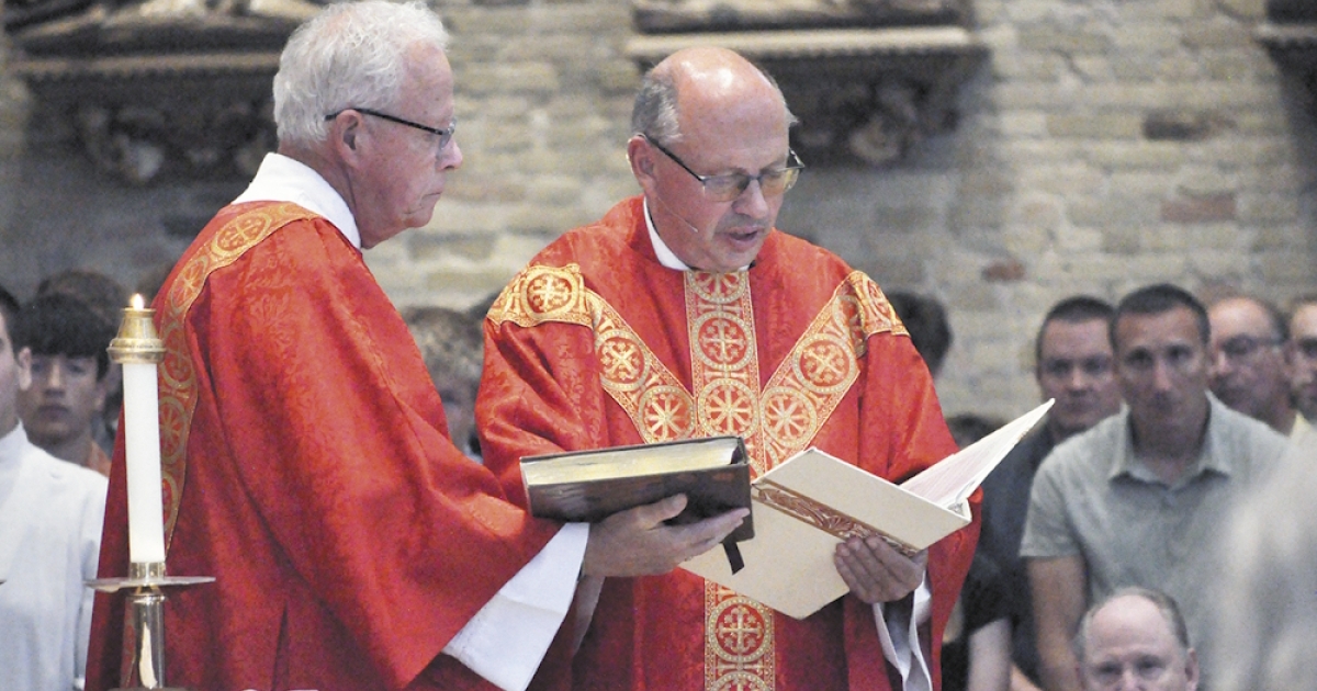 Fr. Randy Timmerman installed as pastor at St. John Henry Newman Parish ...