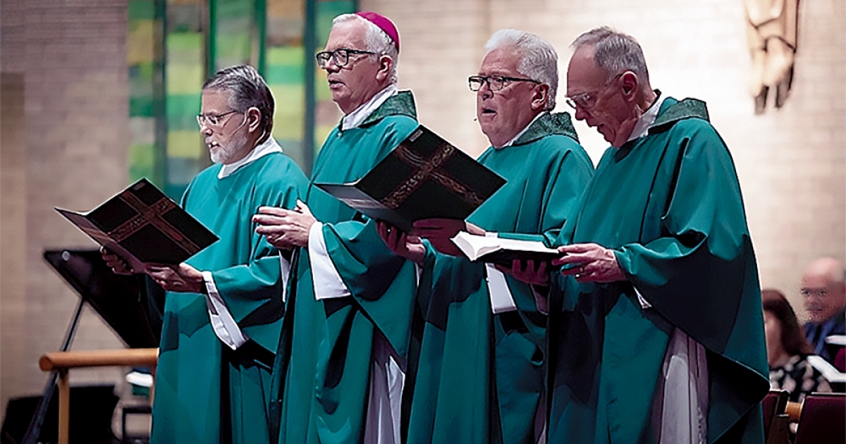 Fr. Brian Wilk installed as pastor of Our Lady Queen of Peace Parish in ...